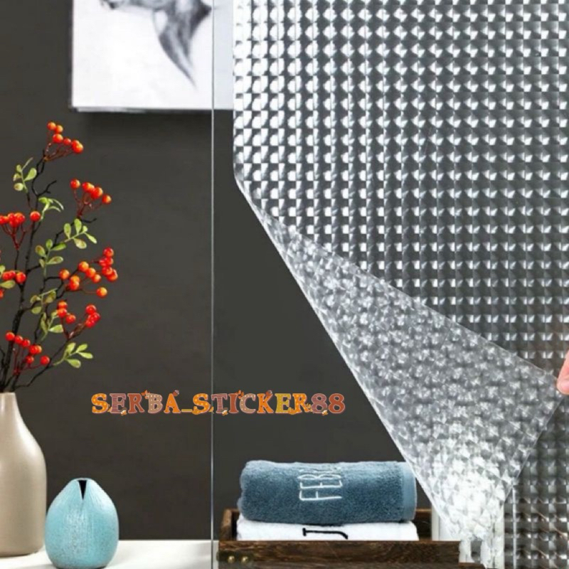 Jual Sticker Kaca Jendela Stiker Kaca Bermotif L122Cm x P25cm | Shopee ...