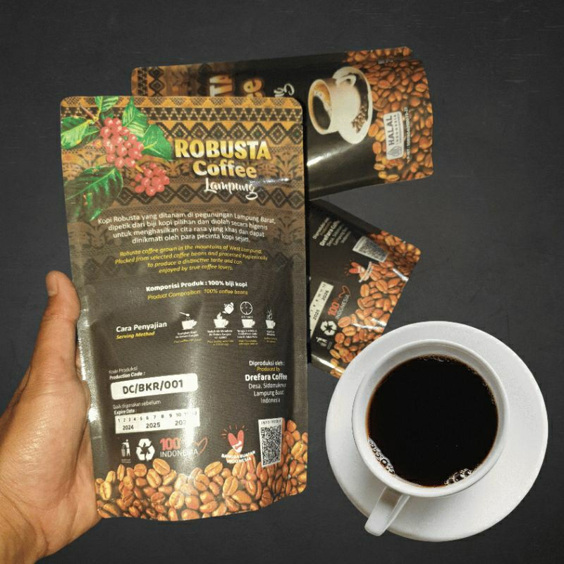 Jual Kopi bubuk robusta lampung 250 gram | Shopee Indonesia