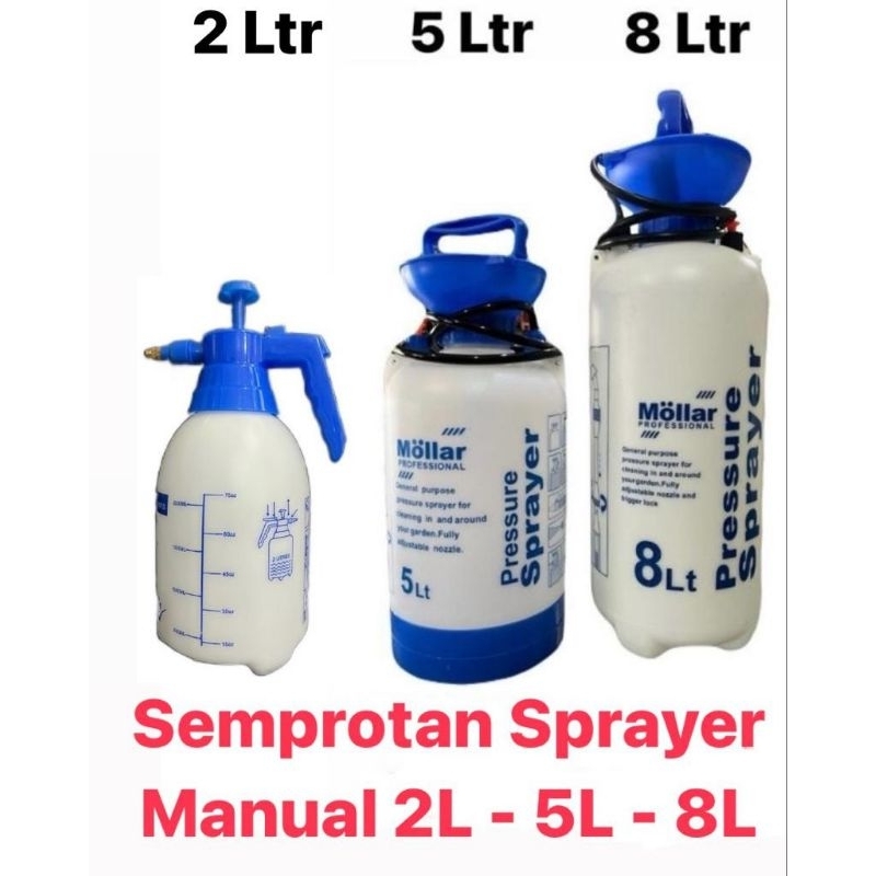 Jual semprotan sprayer pressure sprayer manual 2Liter 5Liter 8Liter ...