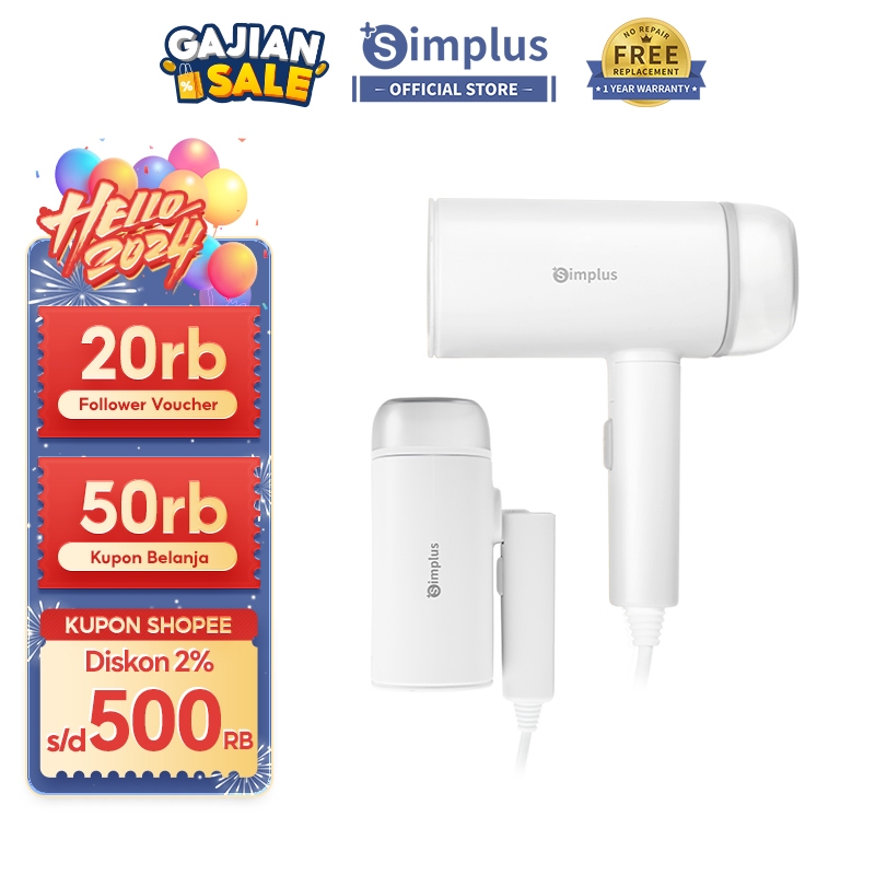 Jual Simplus Setrika Uap Low Watt 800W 170ML Genggam Rumah Tangga ...