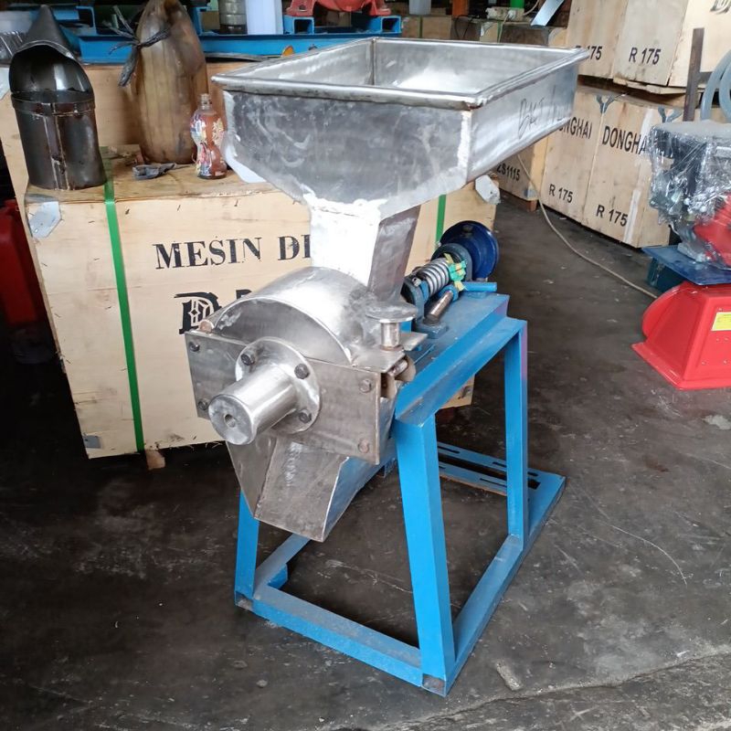 Jual mesin gilingan bumbu 6inchi stainless cabe jahe lengkuas (tanpa ...