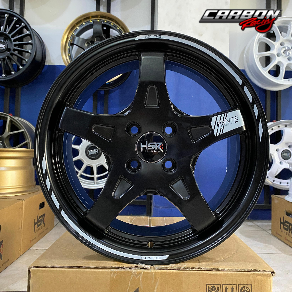 Jual Velg Racing Mobil Ring 16 Hsr Pente R16 Lebar 7 H4x100 Et42 Smb | Shopee Indonesia