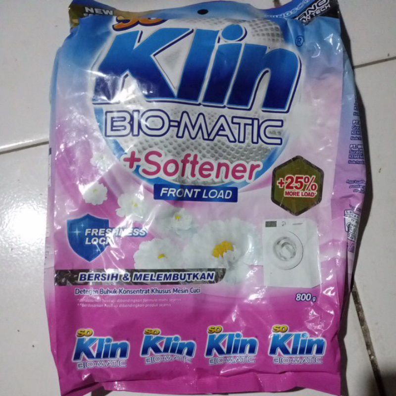 Jual so Klin bio matic 800 g | Shopee Indonesia