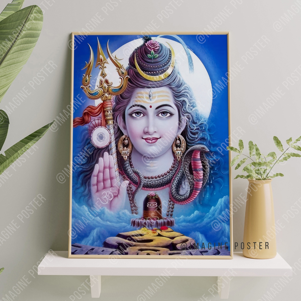 Jual Poster Gambar Dewa Hindu - Poster Dewa Siwa, Shiva, Siva A3 - V10 ...