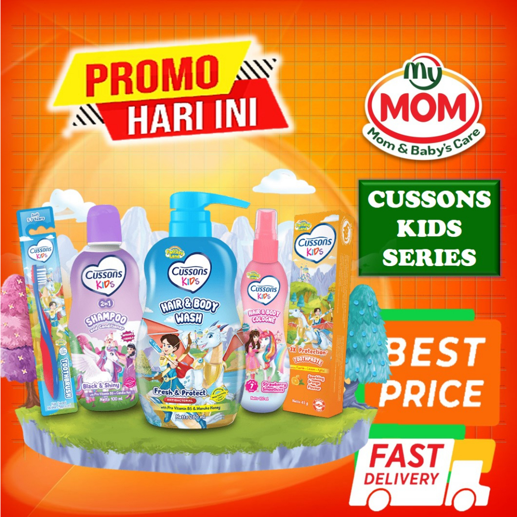 Jual Cussons Kids Series | Cusson | Body Wash | Cologne | Shampoo ...