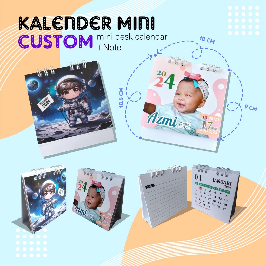 Jual KALENDER MINI NON CUSTOM | Shopee Indonesia