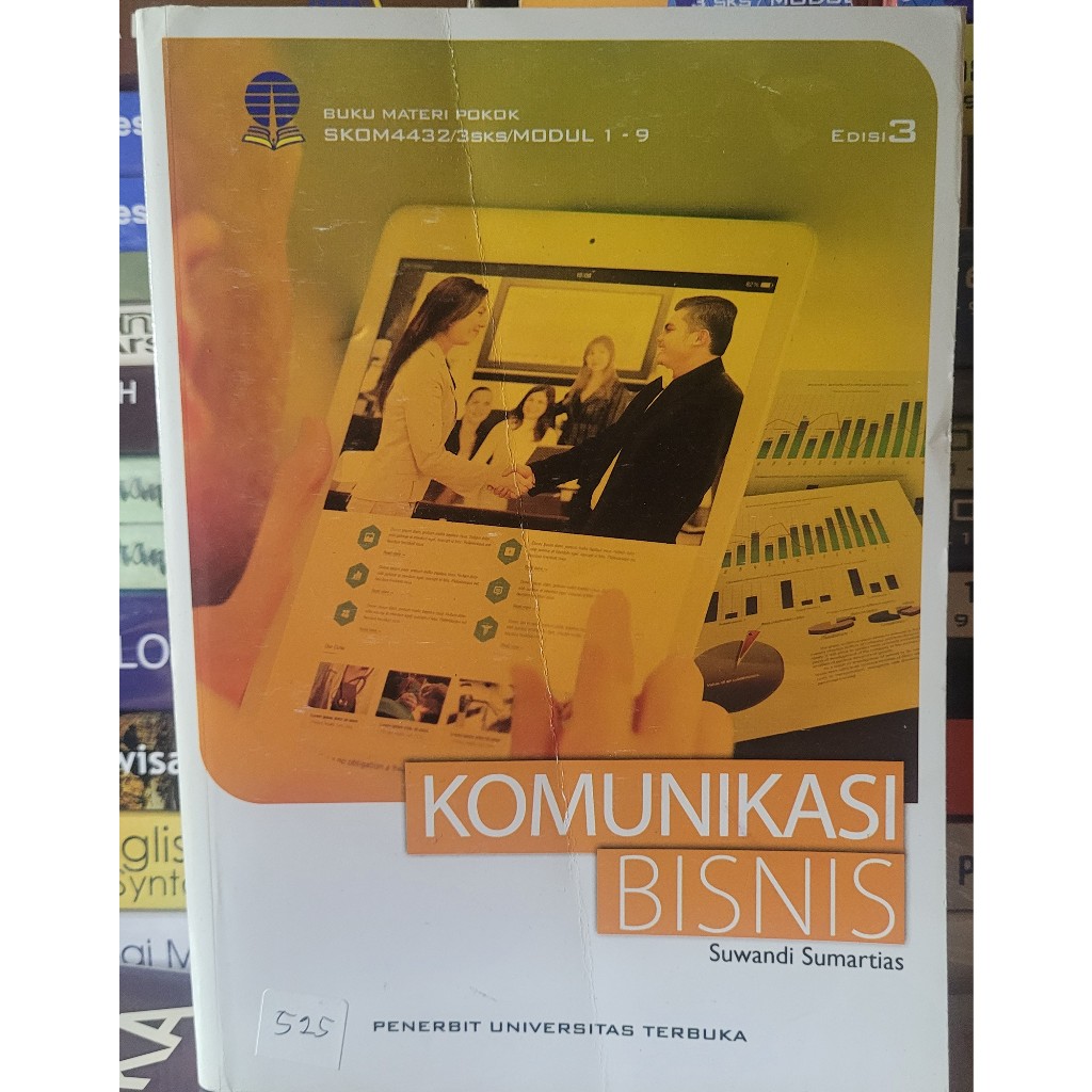 Jual BUKU UNIVERSITAS TERBUKA - KOMUNIKASI BISNIS EDISI 3 | Shopee Indonesia