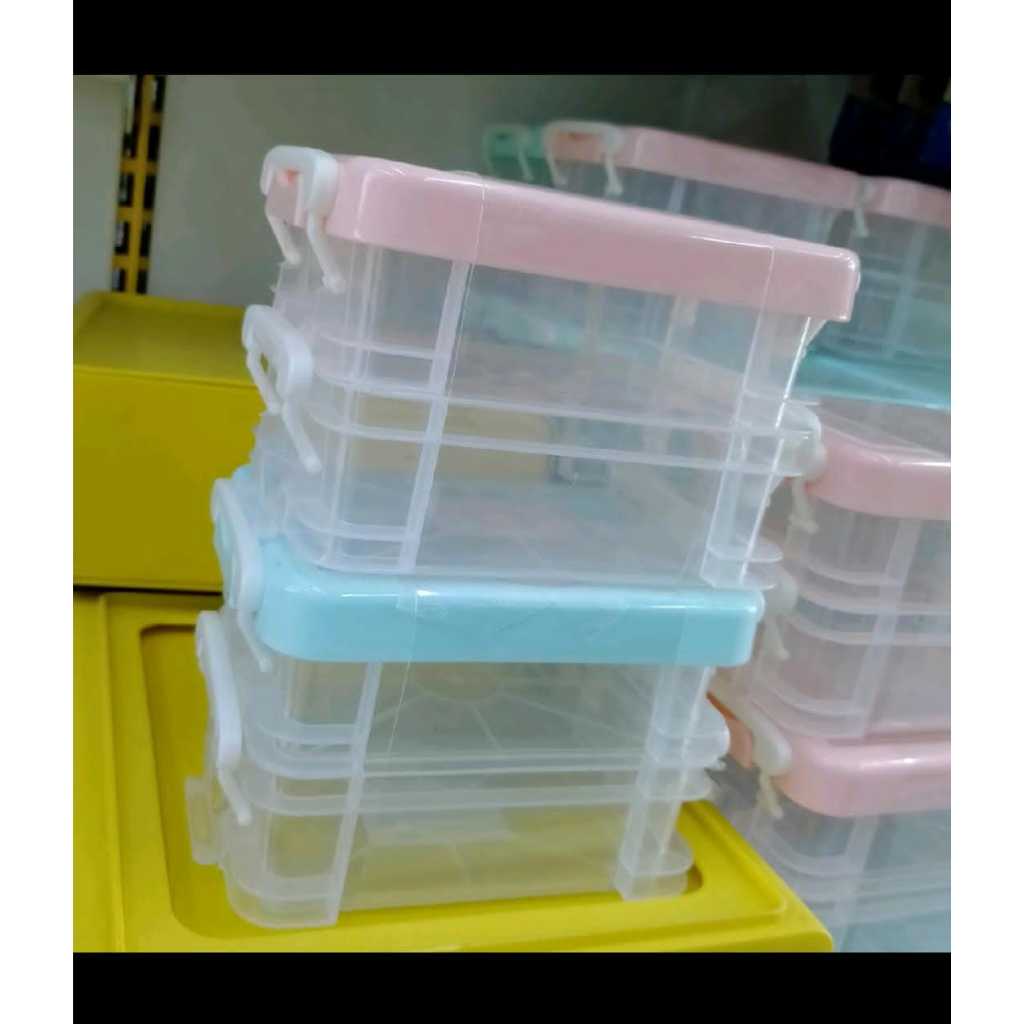 Jual Storage Box mini Mr Diy/ Tempat penyimpanan barang | Shopee Indonesia