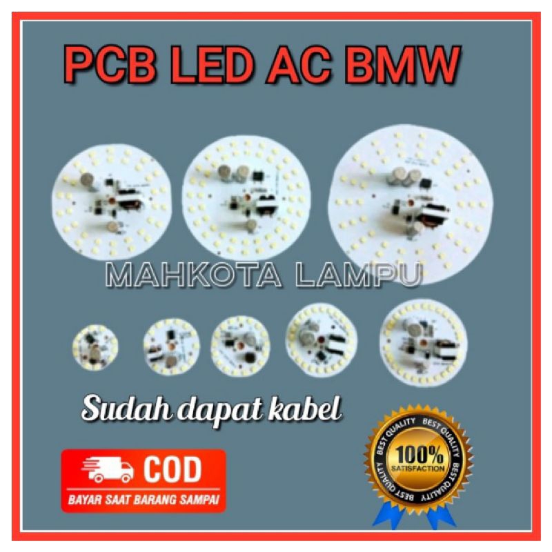 Jual PCB LAMPU LED AC 5w 7w 9w 12w 15w 18w 20w 25w 30w 40w 50w BMW ...