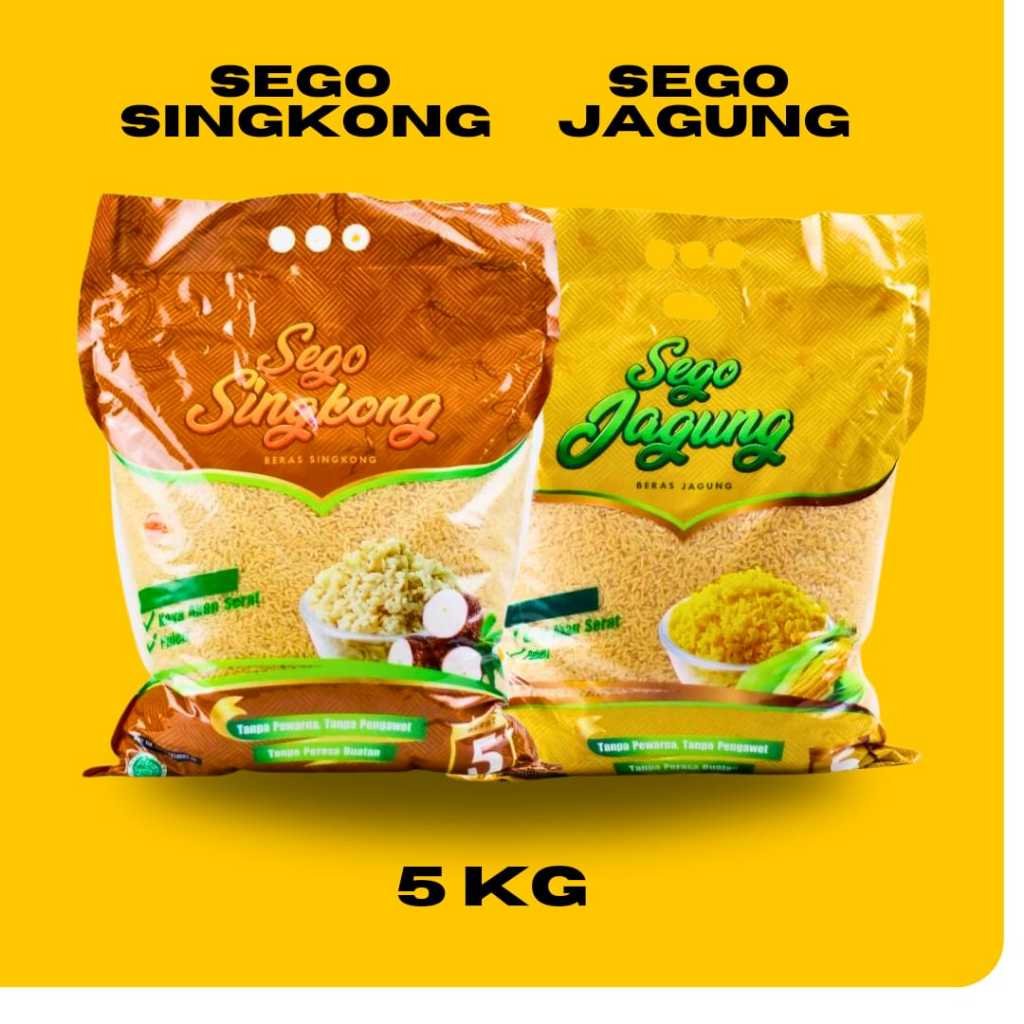 Jual Beras jagung beras singkong dengan bentuk spt beras padi rasa enak ...