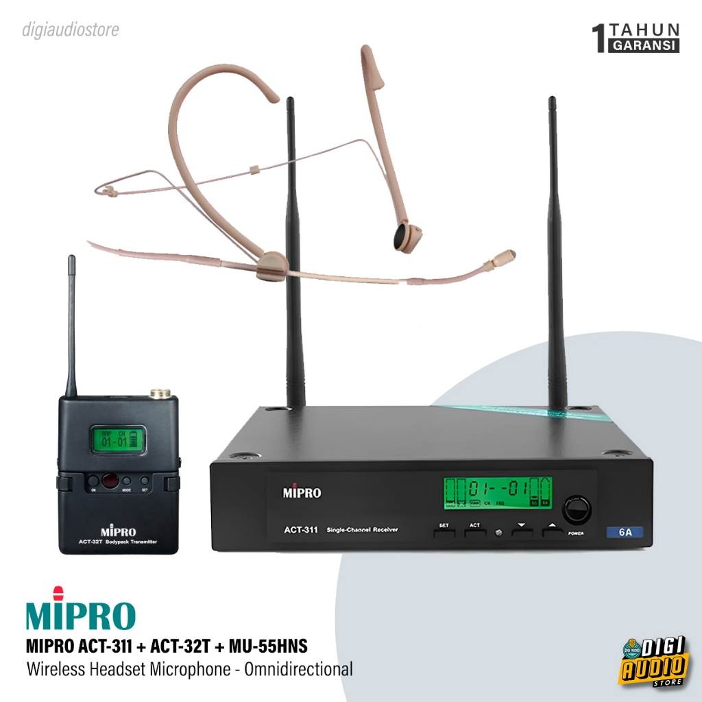 Jual Mic Wireless Headset Headworn Lidi Microphone MIPRO ACT-311 - ACT ... Jual Mic Wireless Headset Headworn Lidi Microphone MIPRO ACT-311 - ACT ...