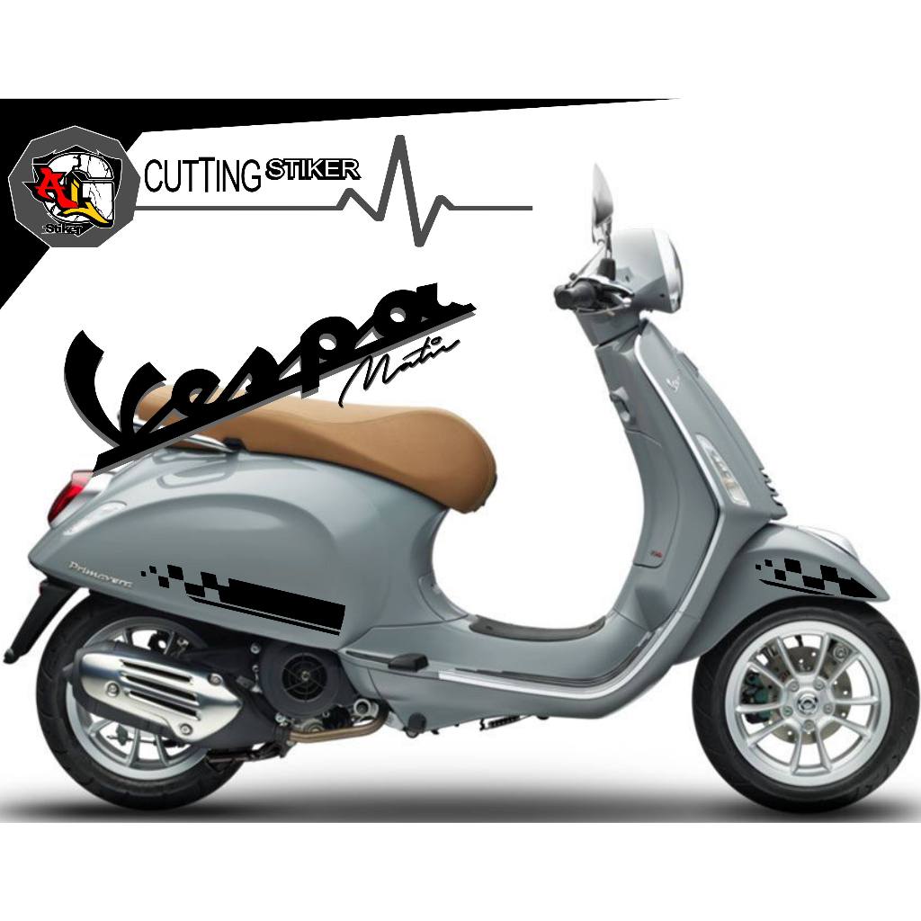 Jual STRIPING VESPA MATIC/SV.380/STICKER CUTTING/STIKER/STICKER/SETIKER ...