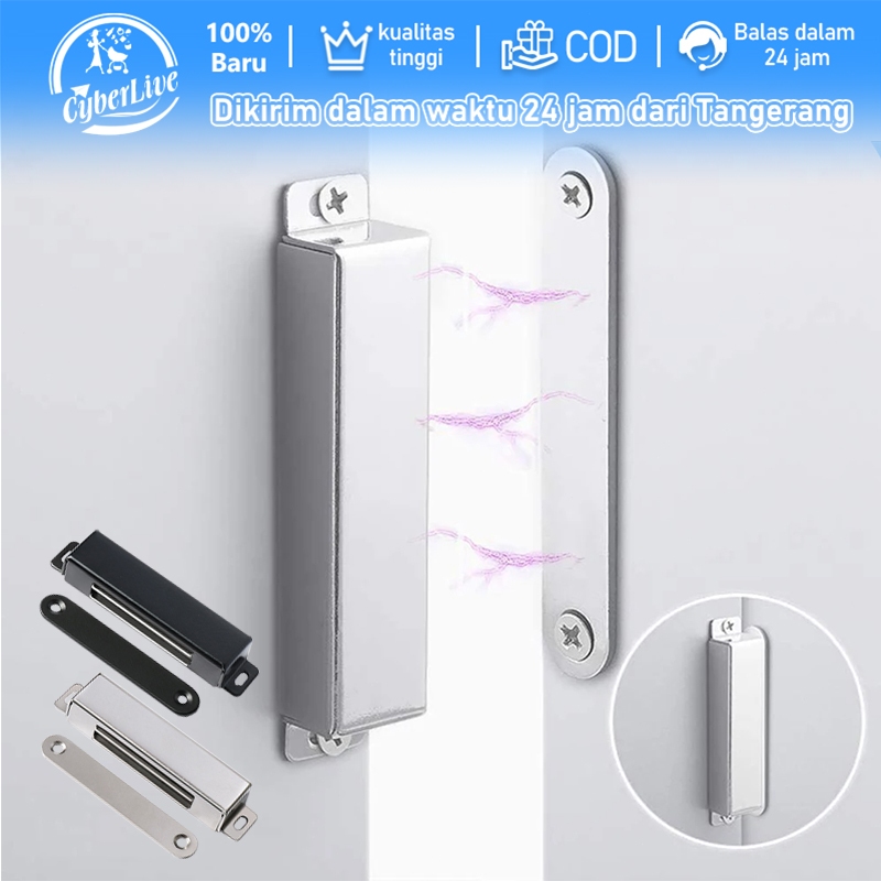 Jual 10cm Magnet Pintu Lemari Kabinet Magnet Plat Kuat Penutup Pintu ...