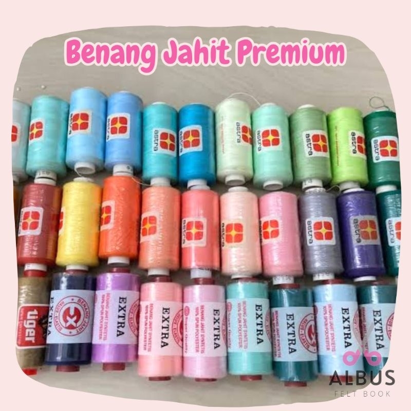 Jual Benang Jahit Premium (Yamalon/Extra/Top) | Shopee Indonesia