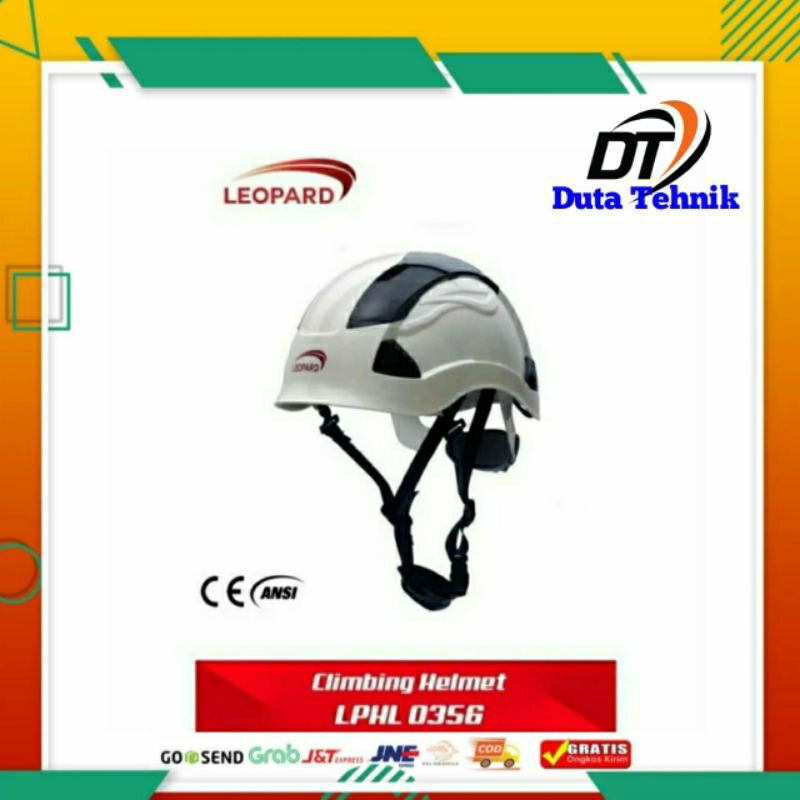 Jual SAFETY HELMET CLIMBING LEOPARD LPHL 0356 KUNING / HELM SAFETY ...