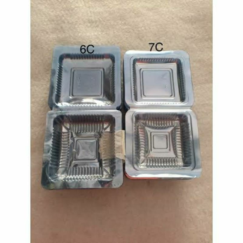 Jual Mika Send isi 100 pcs mika putih bening Kemasan Kue dan Makanan ...