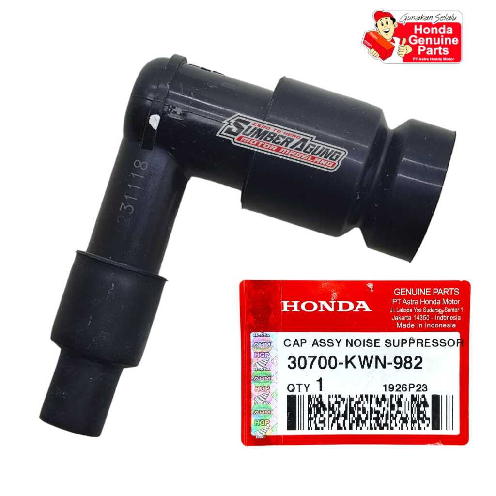 Jual COP KEPALA BUSI VARIO 125 150 LED PCX 150 ORIGINAL AHM 30700-KWN ...