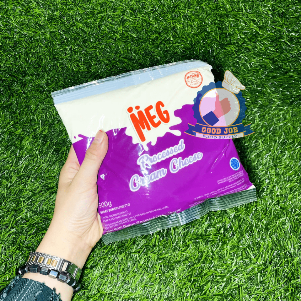 Jual MEG CHEESE Processed Cream Cheese 500g Halal | Shopee Indonesia