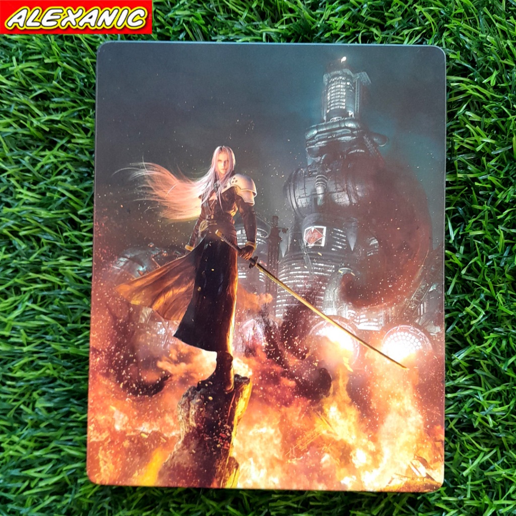 Jual FINAL FANTASY VII REMAKE STEELCASE STEELBOOK ONLY PS4 Playstation ...