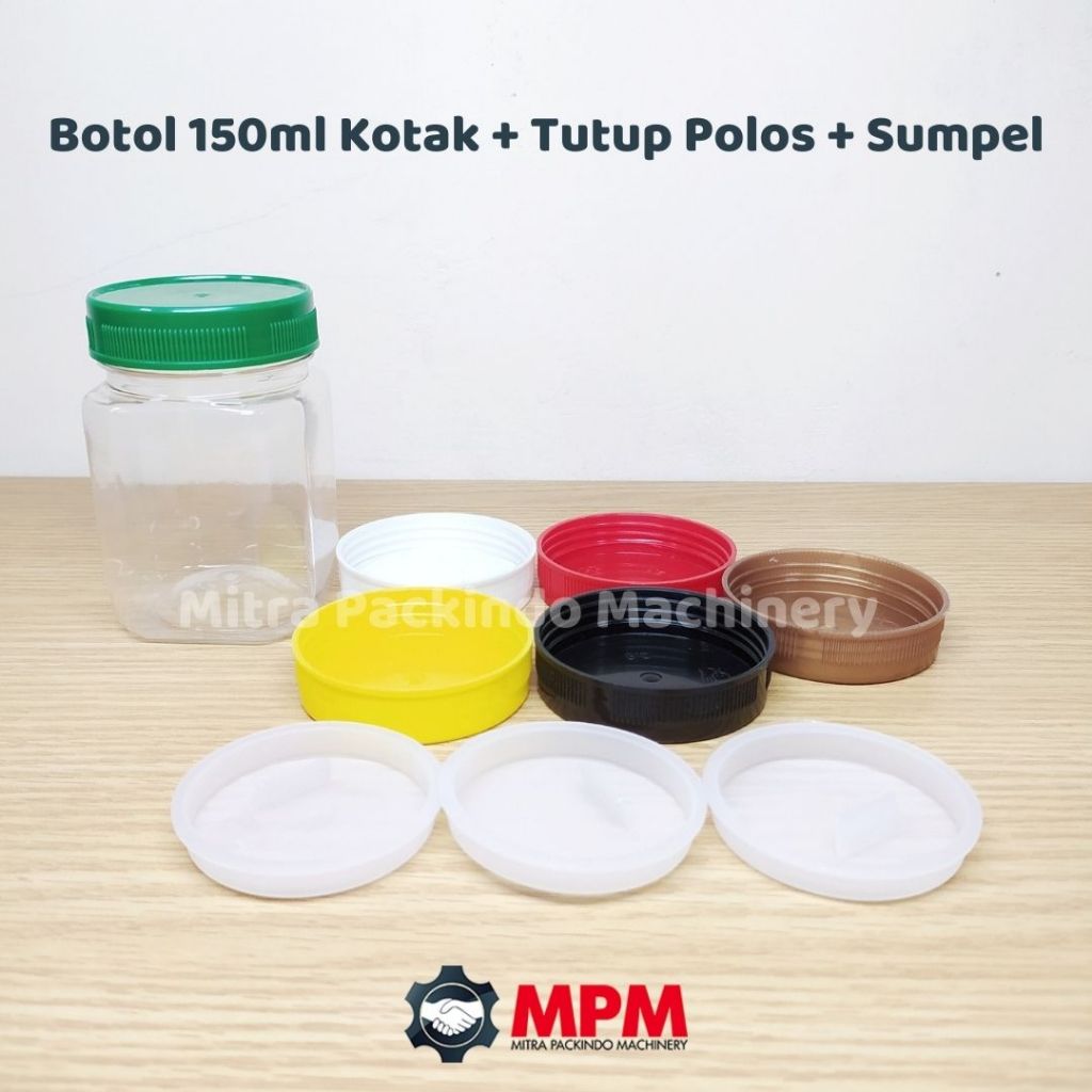 Jual Botol Sambal Rempah Bumbu Lada 150ml / Botol Sambel 150 ml KOTAK ...