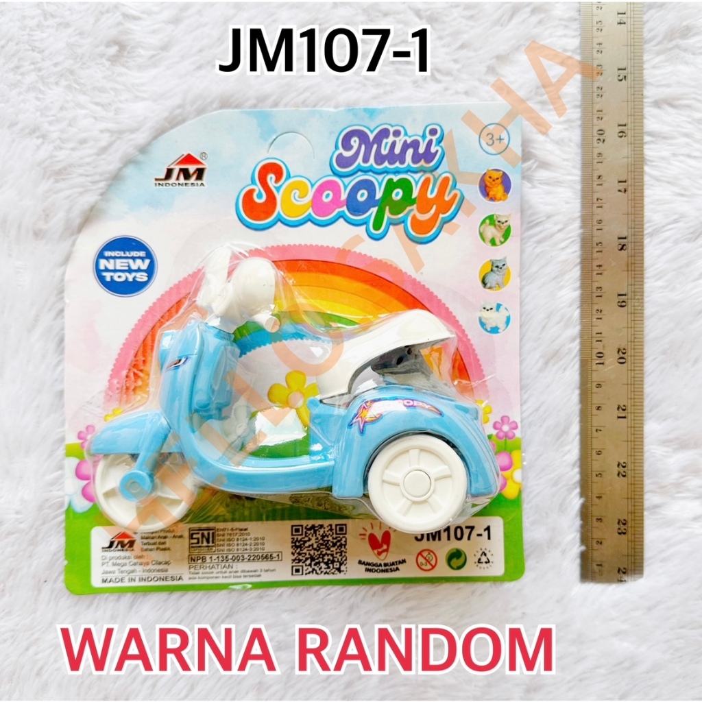 Jual MAINAN JM107-1 MINI SCOOPY SKUTER BEBEK MATIC SEPEDA MOTOR ...