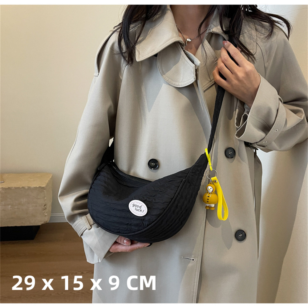 Jual Half Moon Bag Sling Bag Tas Selempang Waist Bag Wanita Korea Model ...