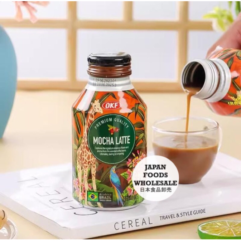 Jual OKF Premium Quality Mocha Latte 275ml / kopi susu moka / kopi ...