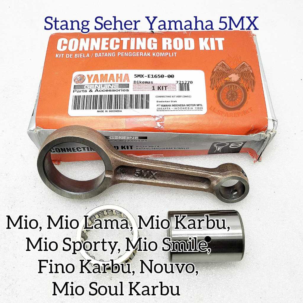 Jual STANG SEHER YAMAHA 5MX ASLI ORIGINAL MIO KARBU SPORTY SMILE FINO KARBU NUOVO SOUL KARBU ...