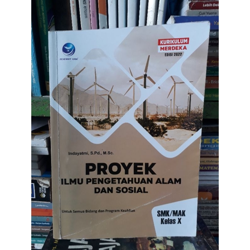 Jual BUKU PROYEK ILMU PENGETAHUAN ALAM DAN SOSIAL KELAS 10 SMK MAK ...