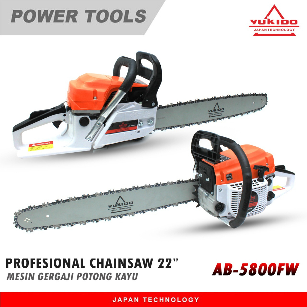 Jual JLD-Mesin-Potong-Kayu-58CC-Mesin-sinso-senso-Chainsaw-2Tak-22inch-Gergaji-Potong-Pohon-Kayu ...