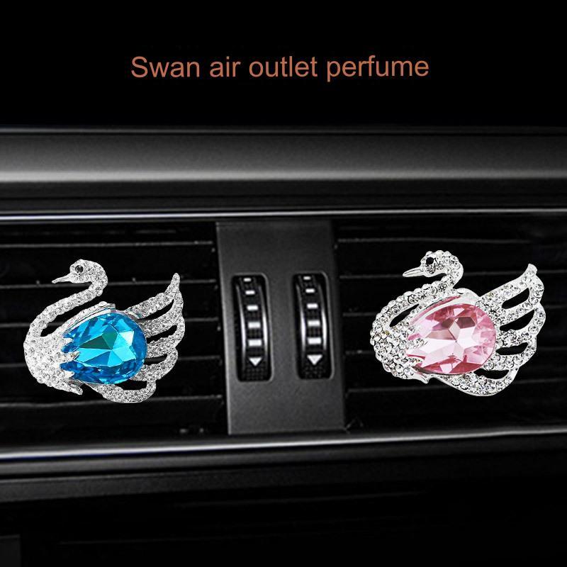 Jual klip parfum jepit ac mobil model DIAMOND & SWAN / clip diffuser ...