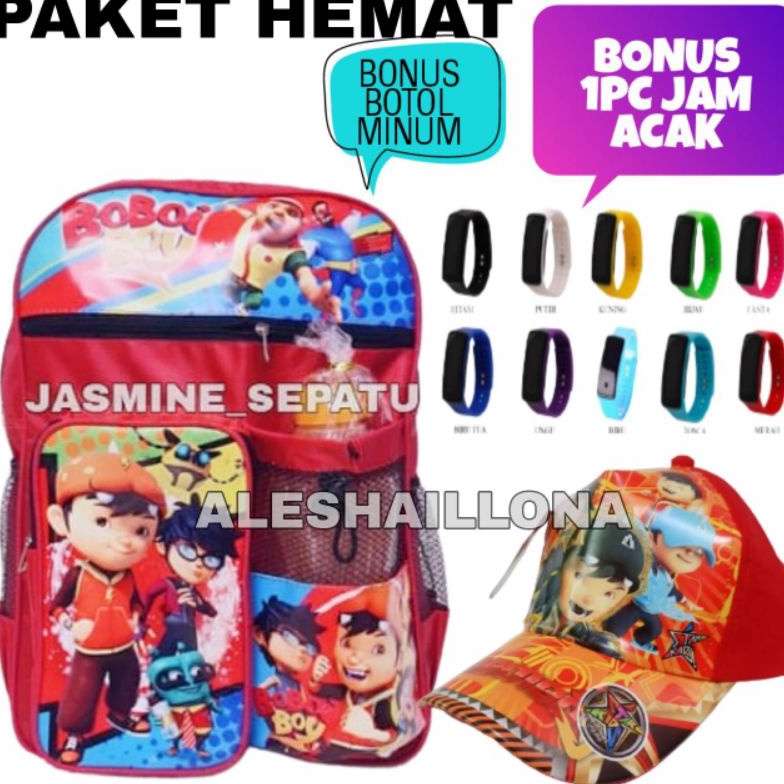 Jual Harga Diskon Tas Boboiboy Tas Ransel Sekolah Anak Laki Laki ...