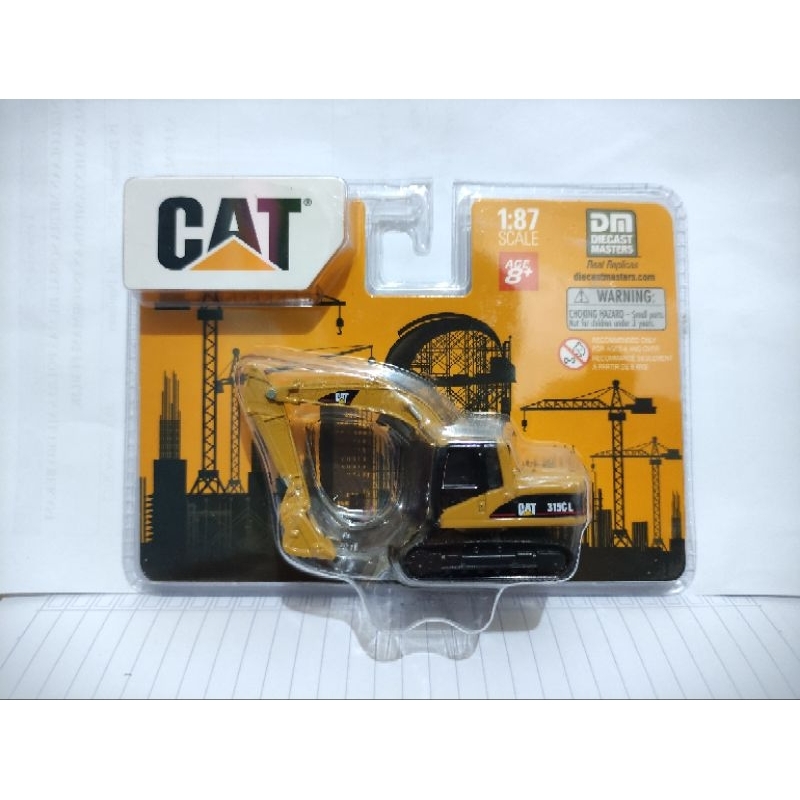 Jual Diecast Miniatur Alat Berat Excavator Motor Grader Cat HO scale 1: ...