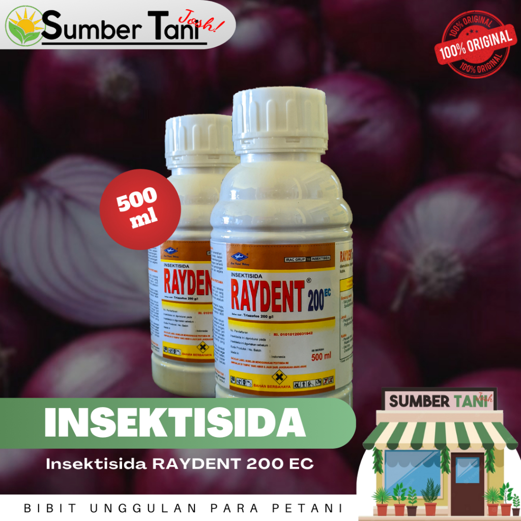 Jual Insektisida Raydent 200EC Kemasan 500ML Cap Kapal Terbang | Shopee ...