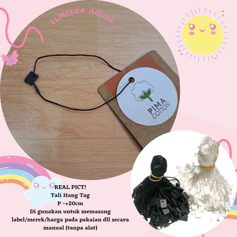 Jual Tali Hang Tag| Tali Label/Merek/Harga | Shopee Indonesia