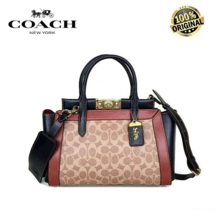 Jual TAS COACH 78488 Troupe Carryall In Signature Canvas ORIGINAL ...