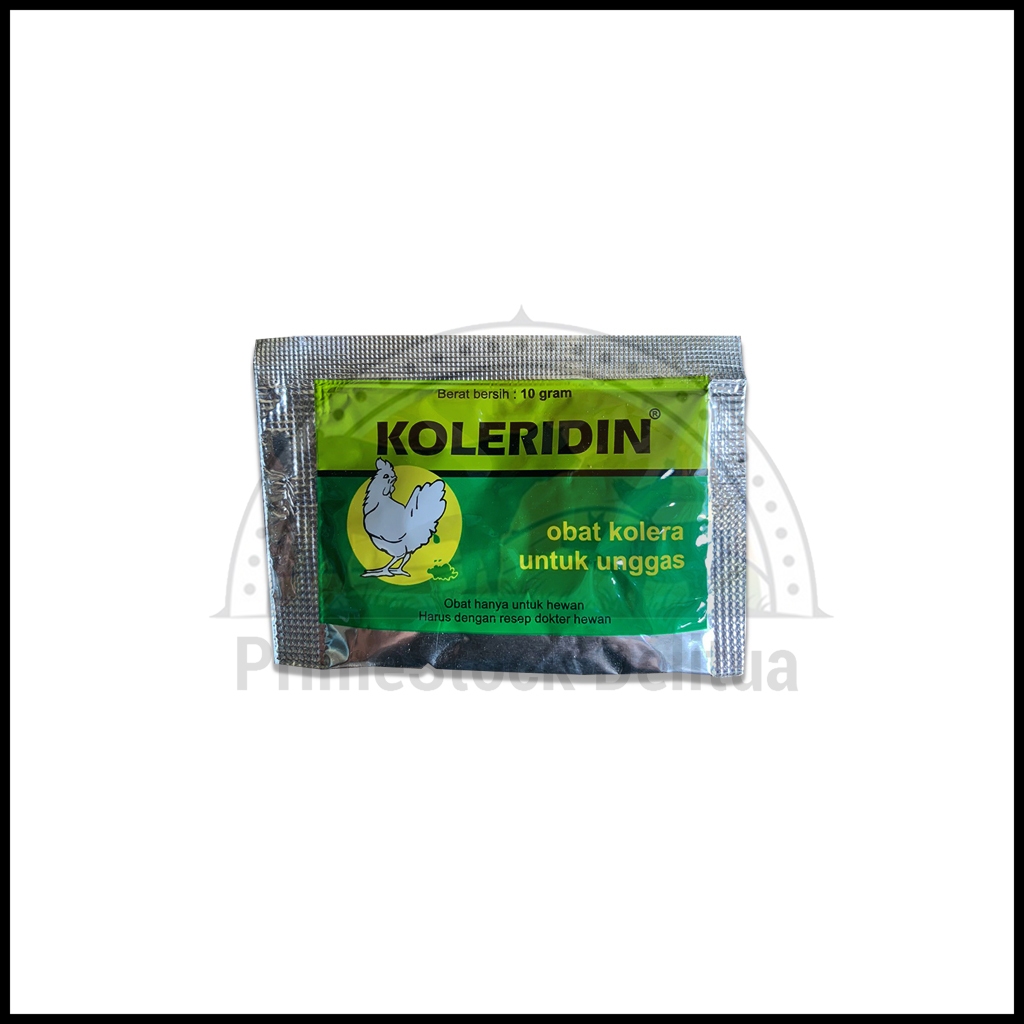 Jual Koleridin Sachet 10gr - Obat Kolera untuk Unggas dengan Kandungan ...