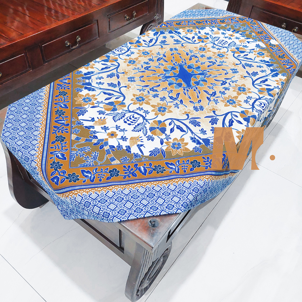 Jual Taplak Meja Batik Raden Ayu Motif Tulis Segi Empat | Shopee Indonesia