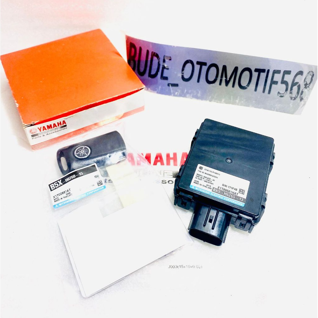 Jual REMOTE CONTROL SET KEYLESS ECU NEW AEROX 155 NMAX FREEGO GRAND ...