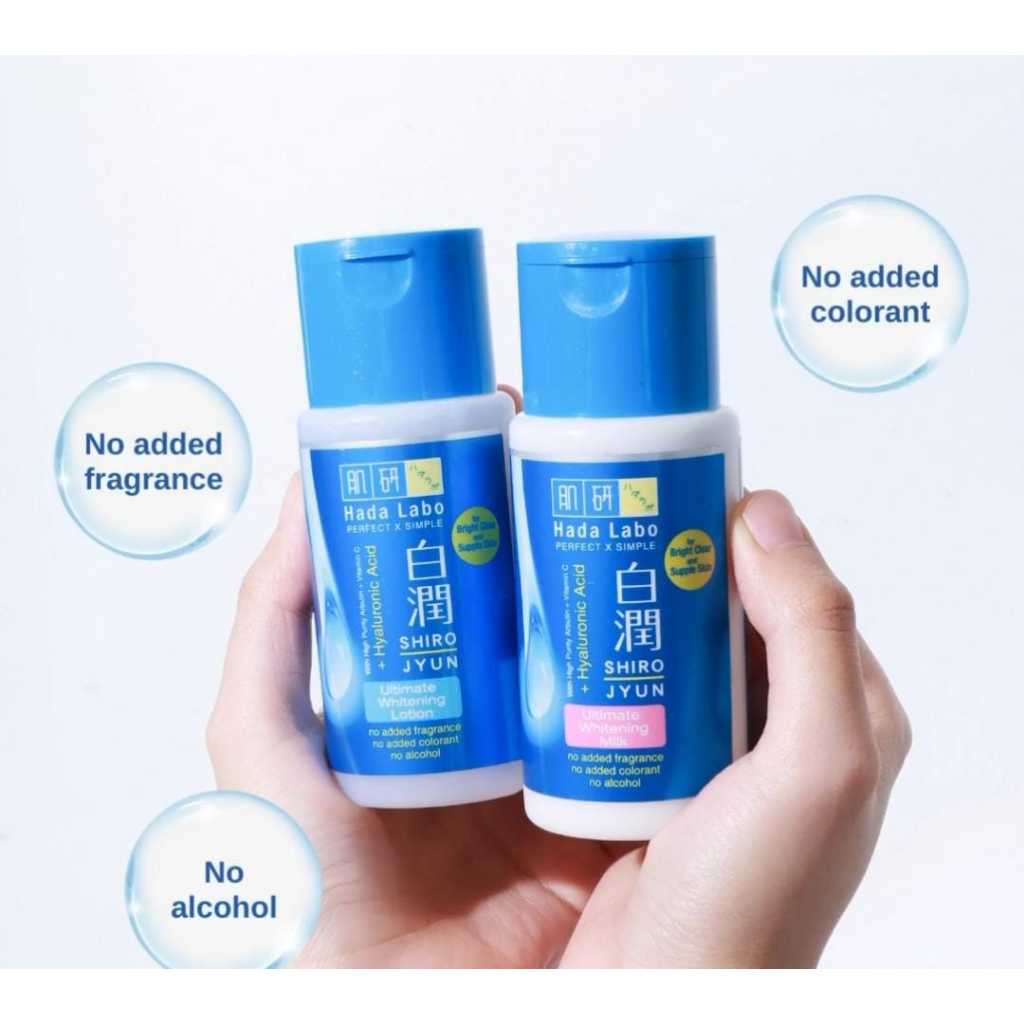 Jual Hada Labo Shirojyun Lotion / Shirojyun Milk Ultimate Whitening ...