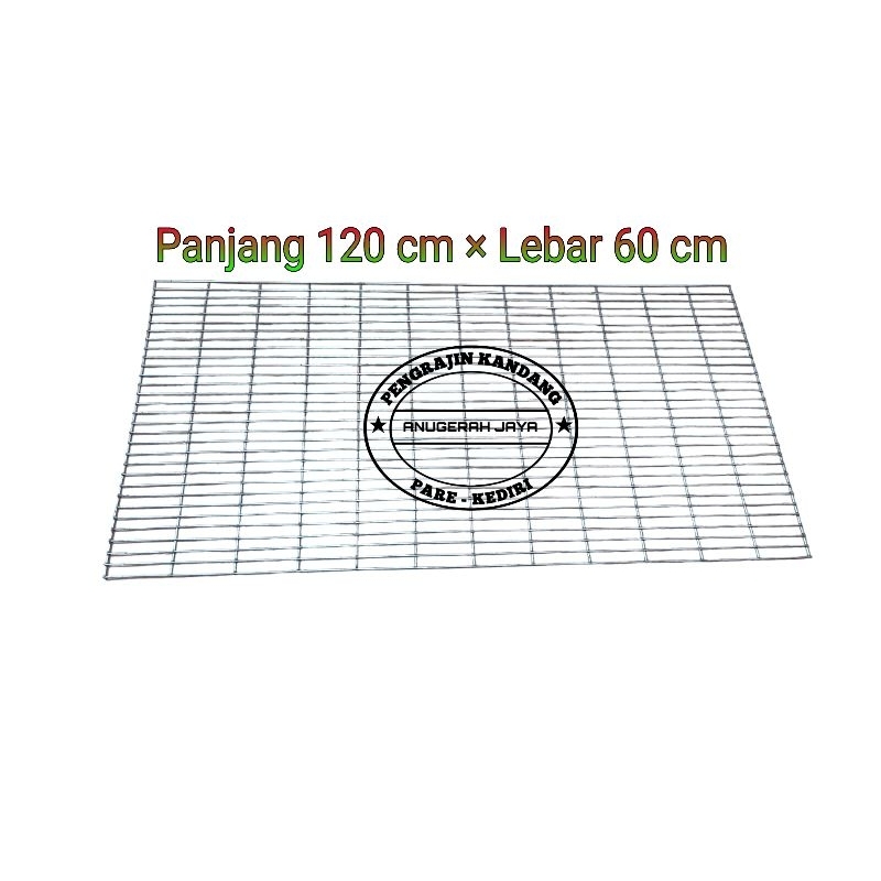 Jual KANDANG GALVANIS ALAS PEMBESARAN P.120 CM × 60 CM | Shopee Indonesia