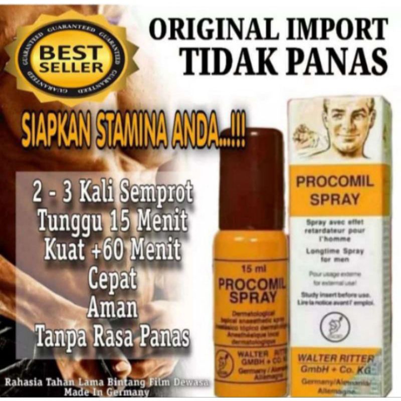 Jual PROCOMIL SPRAY ORIGINAL PROCOMIL SEMPROT 100% ASLI TAHAN LAMA | Shopee Indonesia