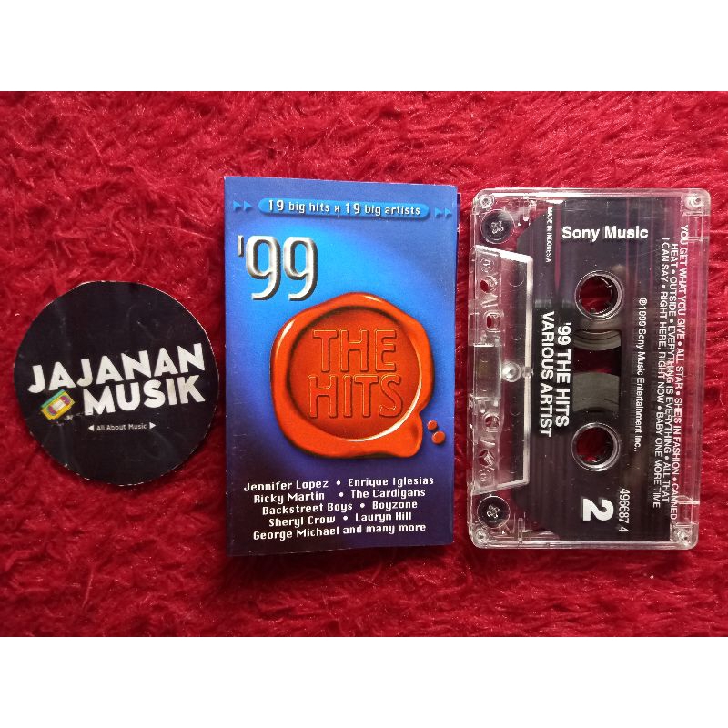 Jual Kaset 99 The Hits (Kompilasi Barat) | Shopee Indonesia