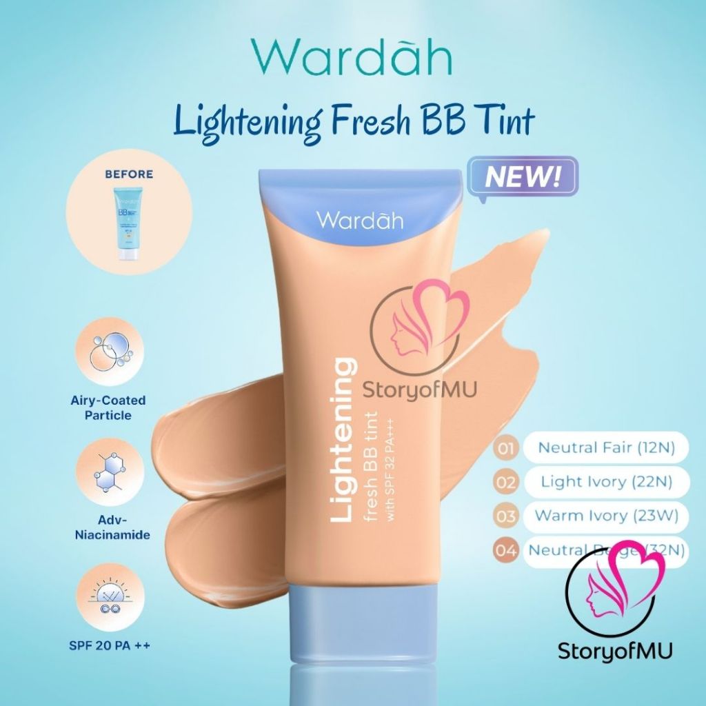 Jual WARDAH Lightening Fresh BB Tint 15ml 30ml - BB Cream | Shopee Indonesia