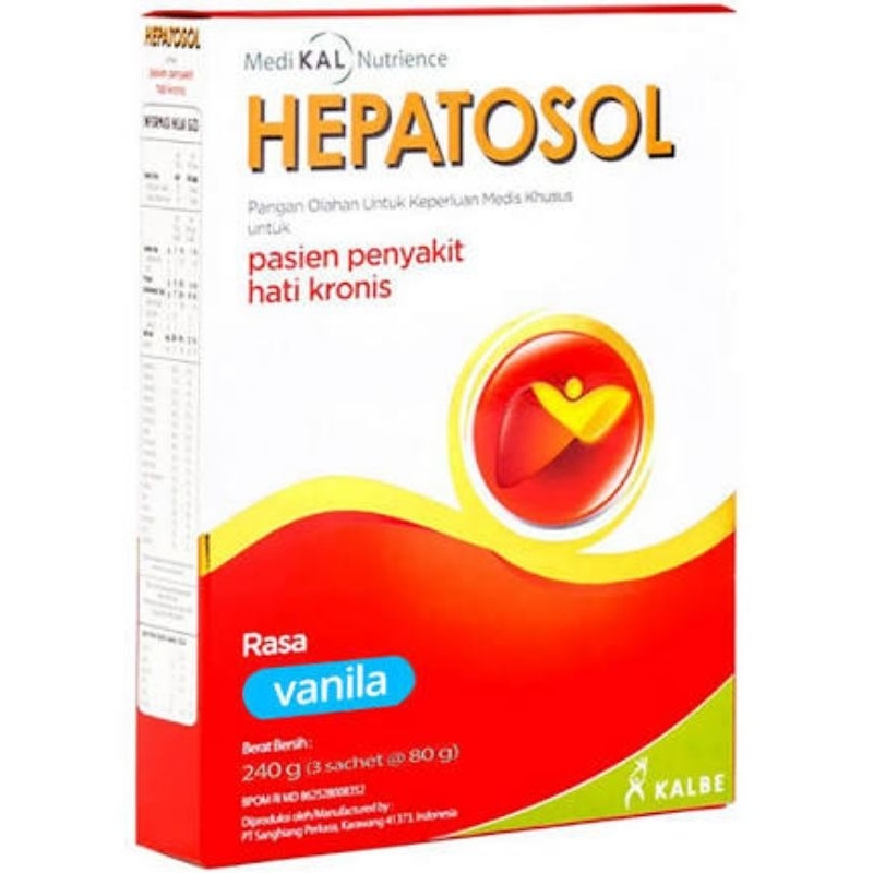 Jual HEPATOSOL VANILA 240GR | Shopee Indonesia