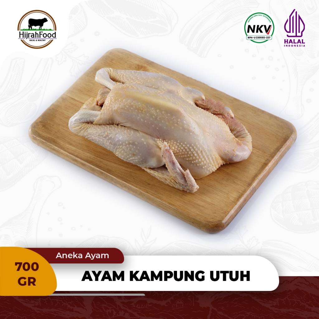 Jual Ayam Kampung Karkas Utuh Free-Range Chicken Whole Frozen 1 Ekor ...