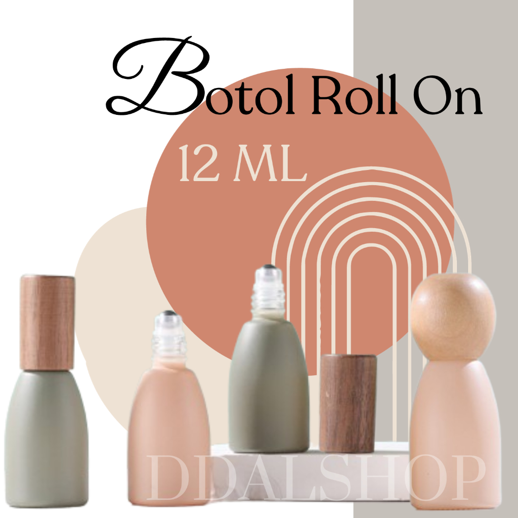 Jual Botol Parfum Kaca Aesthetic Roll On Unik Lucu Bottle Travel ...