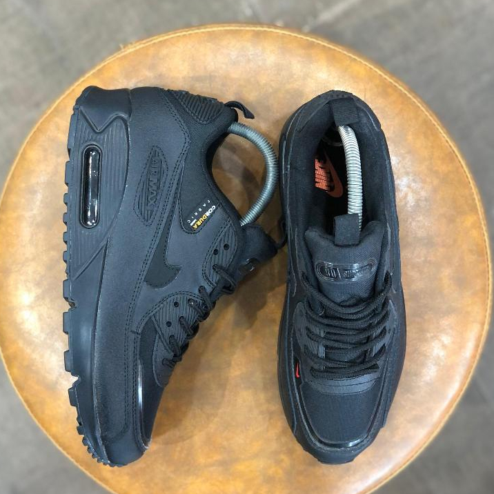 Jual Sepatu N1ke 4ir M4x 90 Surplus All Black | Shopee Indonesia
