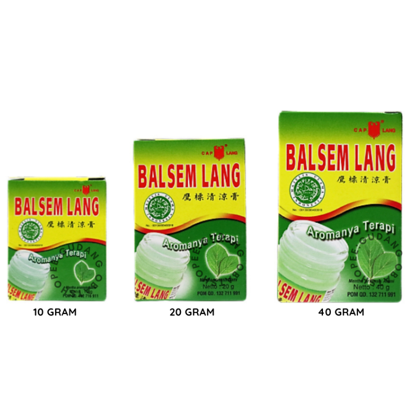 Jual Cap Lang Balsem 10 Gr, 20 Gr, 40 Gr - Balsam | Shopee Indonesia