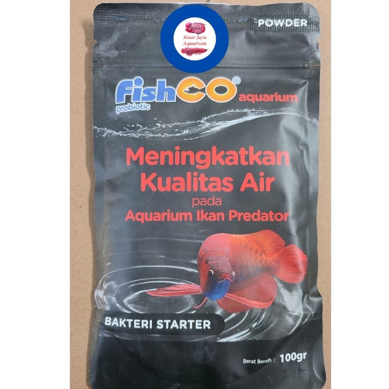 Jual Predator Bakteri Starter 100 gram Fish Co FishCo Probiotik Pro ...